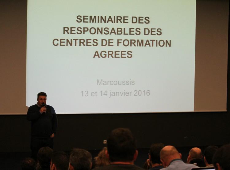 Séminaire des responsables de centres de formation agréés