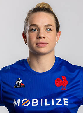 MENAGER Marine - XV de France Féminin - Fédération Française de Rugby