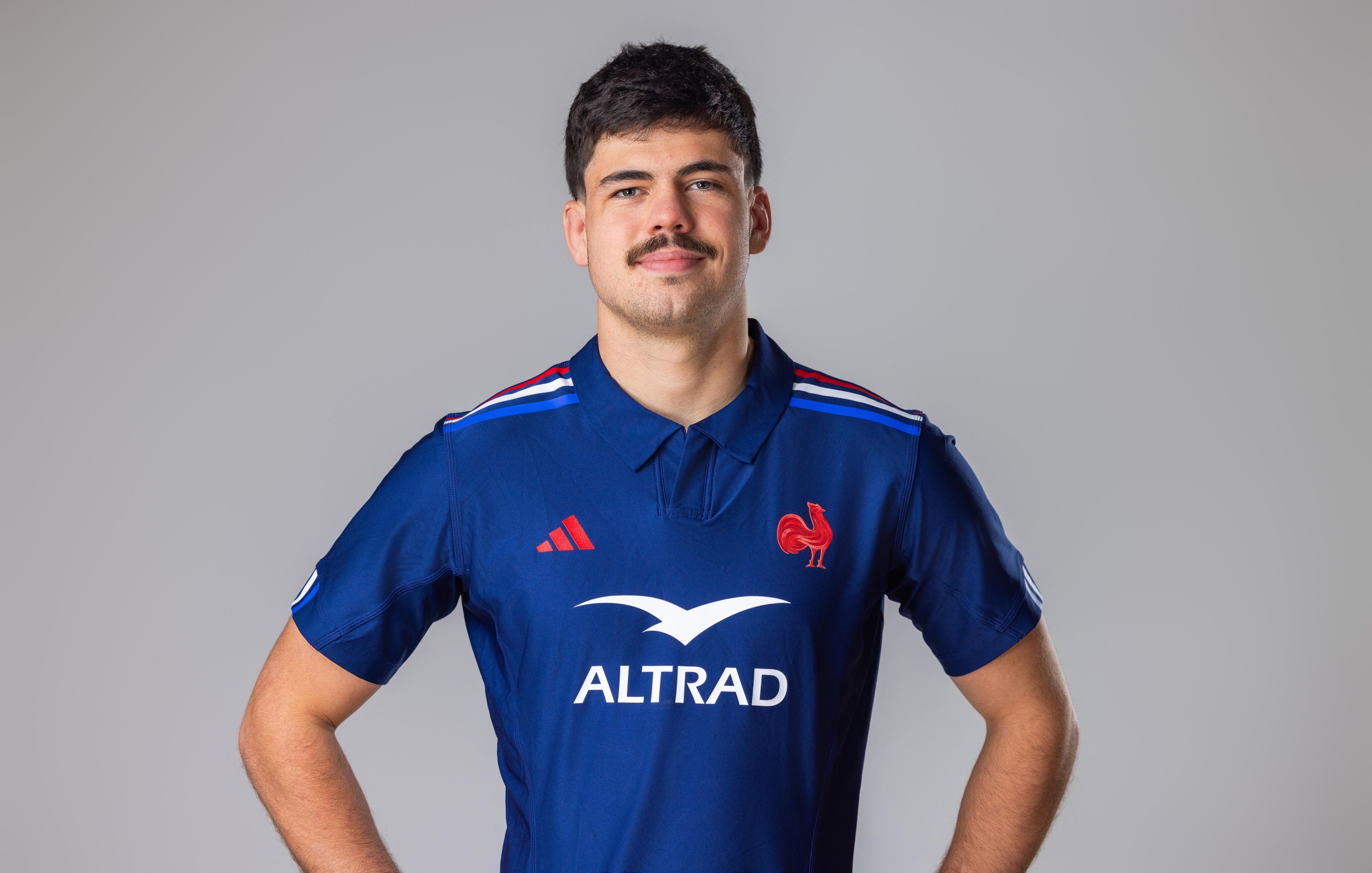 AURADOU Hugo - XV de France Masculin - Fédération Française de Rugby