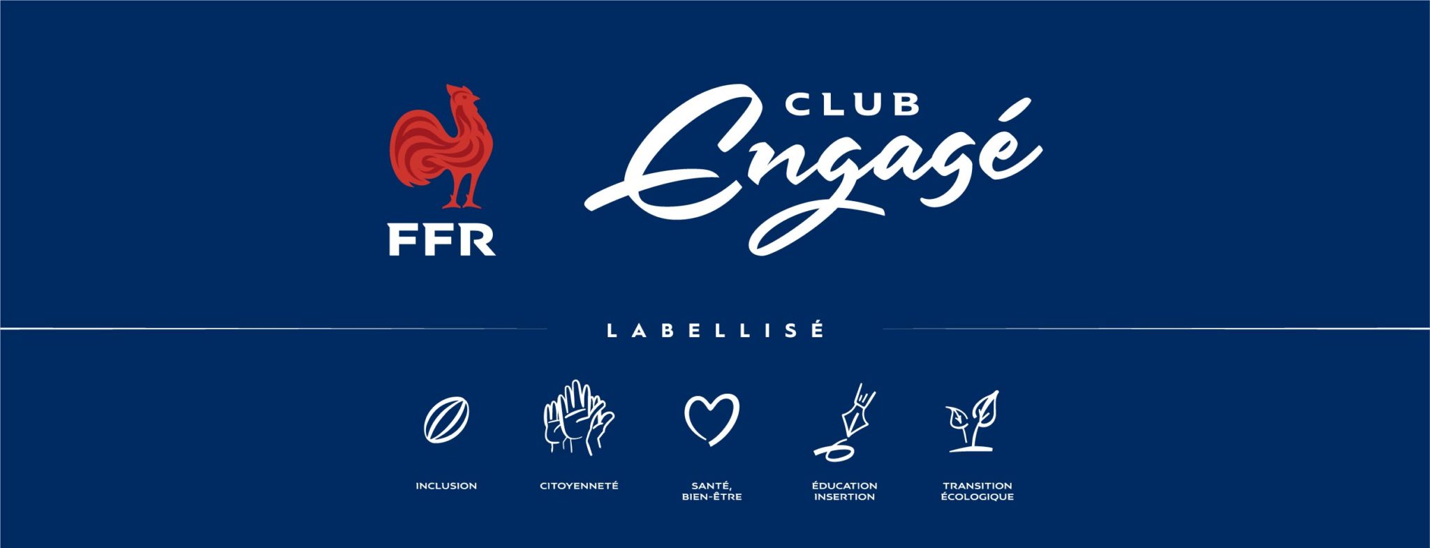 Label Club Engagé - Fédération Française de Rugby