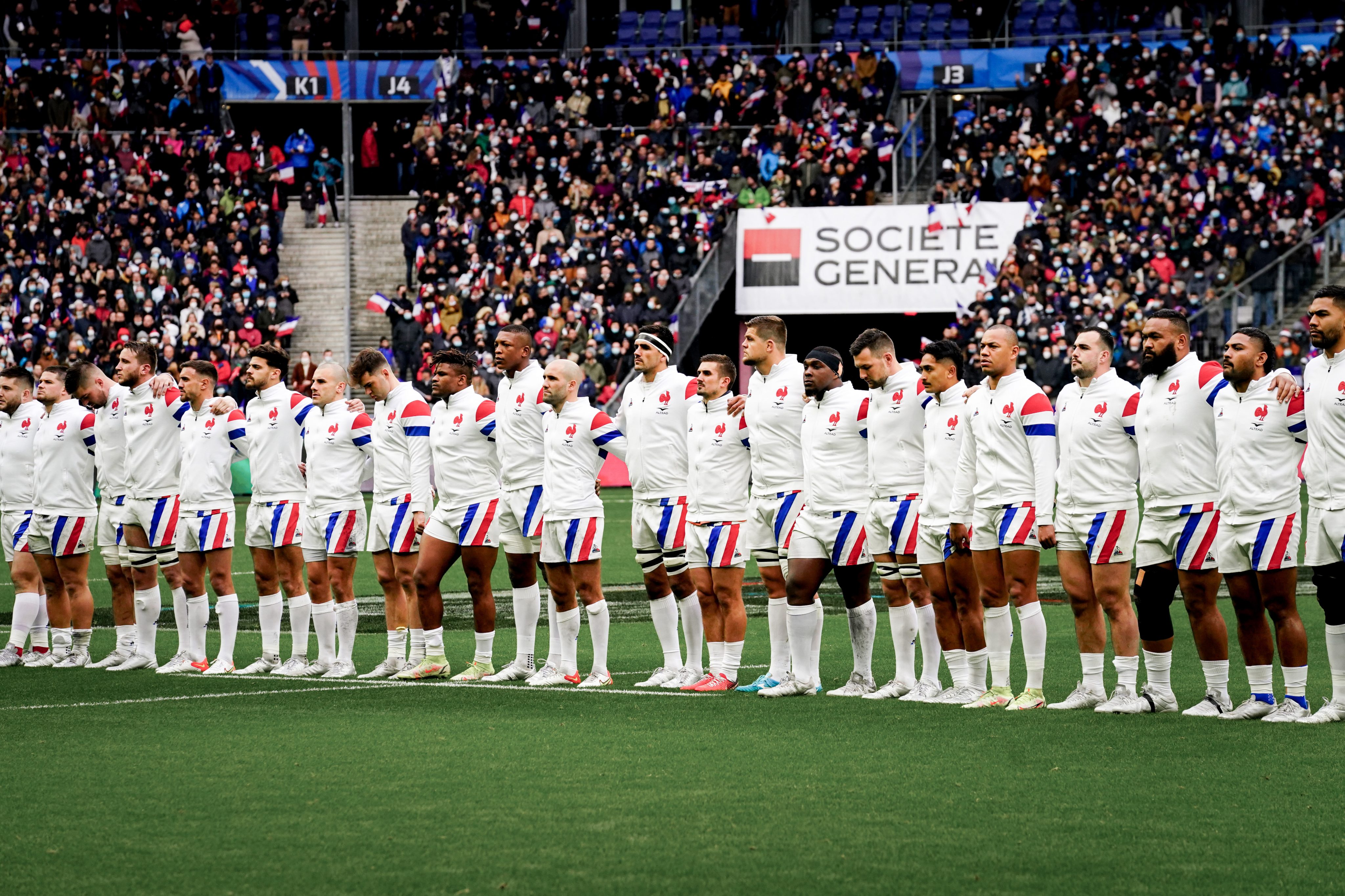 La composition pour France-Irlande