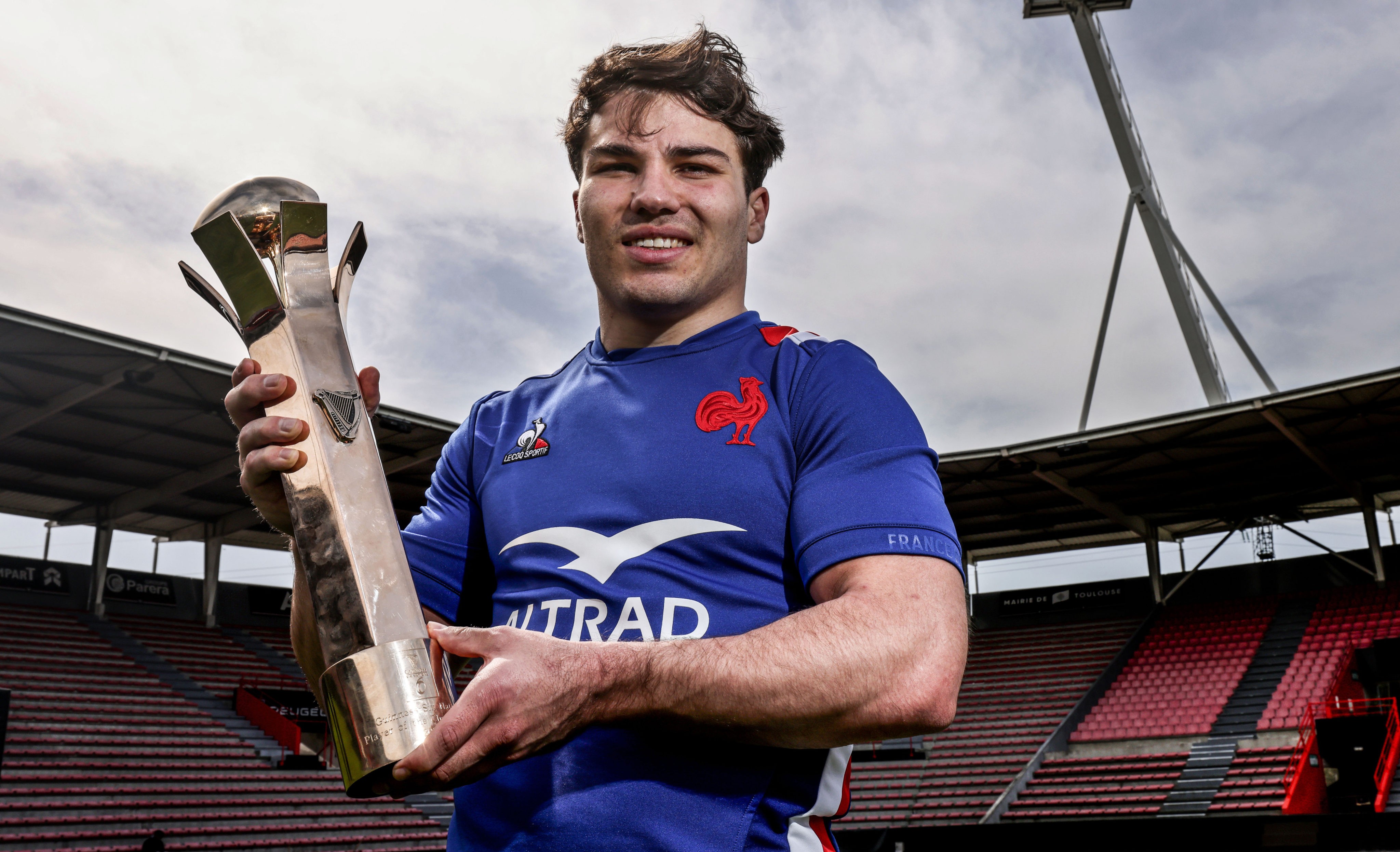 Antoine Dupont élu Joueur du Tournoi des Six Nations 2022