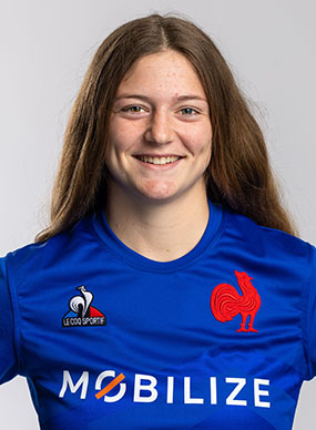 BOURGEOIS Morgane - XV de France Féminin - Fédération Française de Rugby