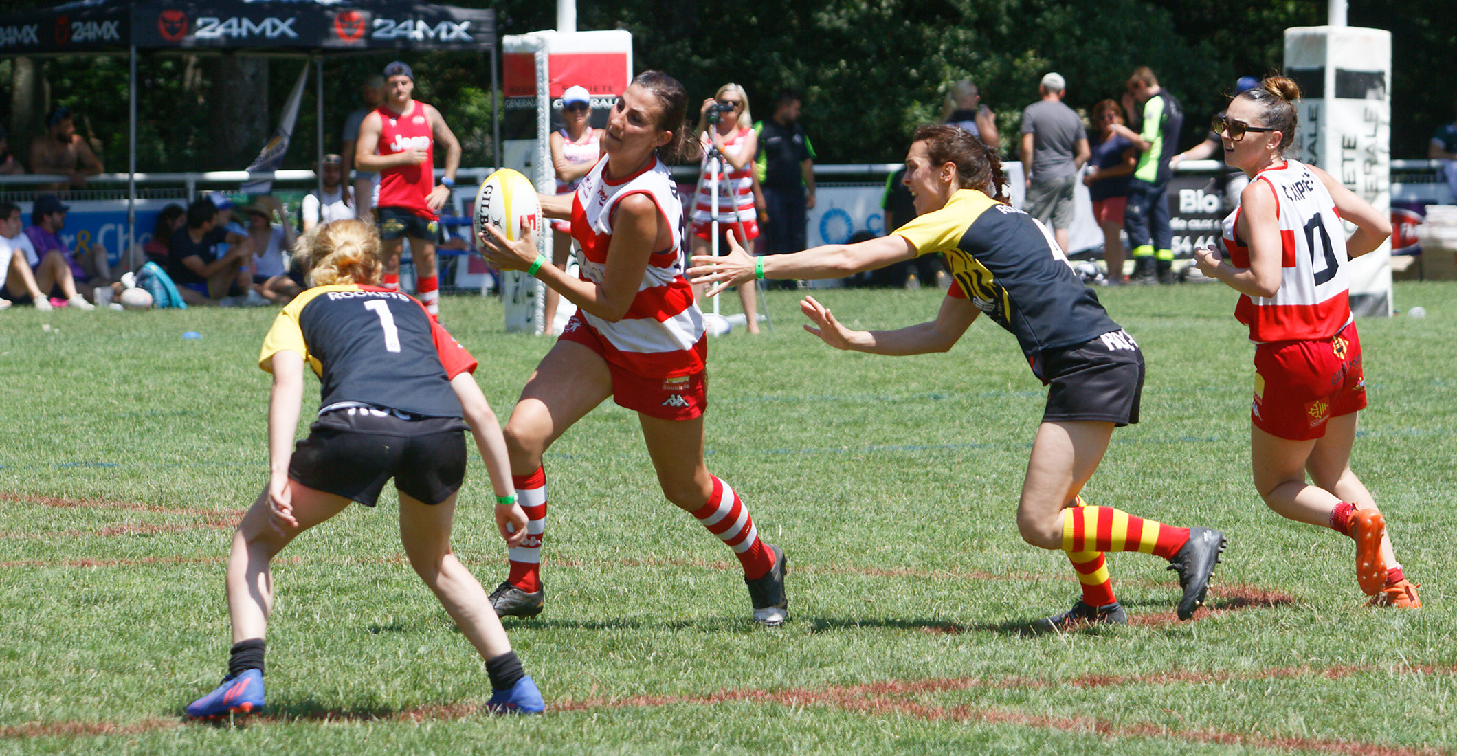 Règles du jeu : Rugby loisir avec plaquage