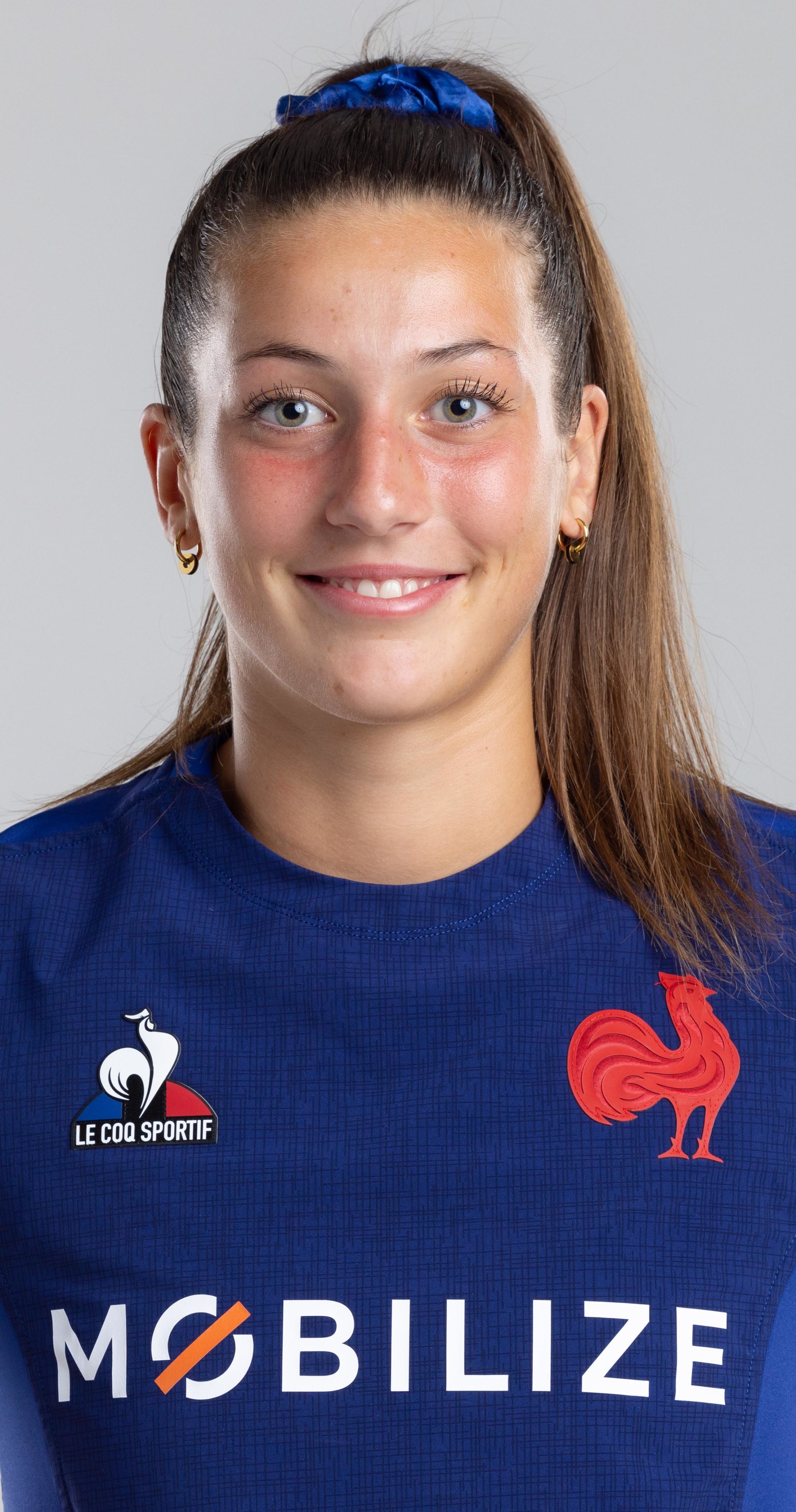 ZAGO Kiara - XV de France Féminin - Fédération Française de Rugby