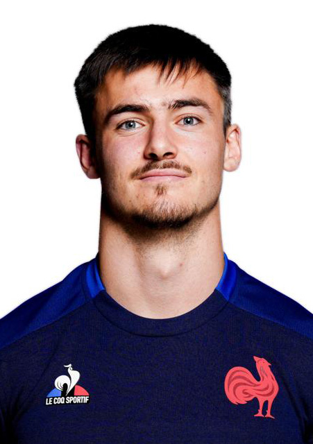 COWIE Oliver - France moins 20 ans masculin - Fédération Française de Rugby