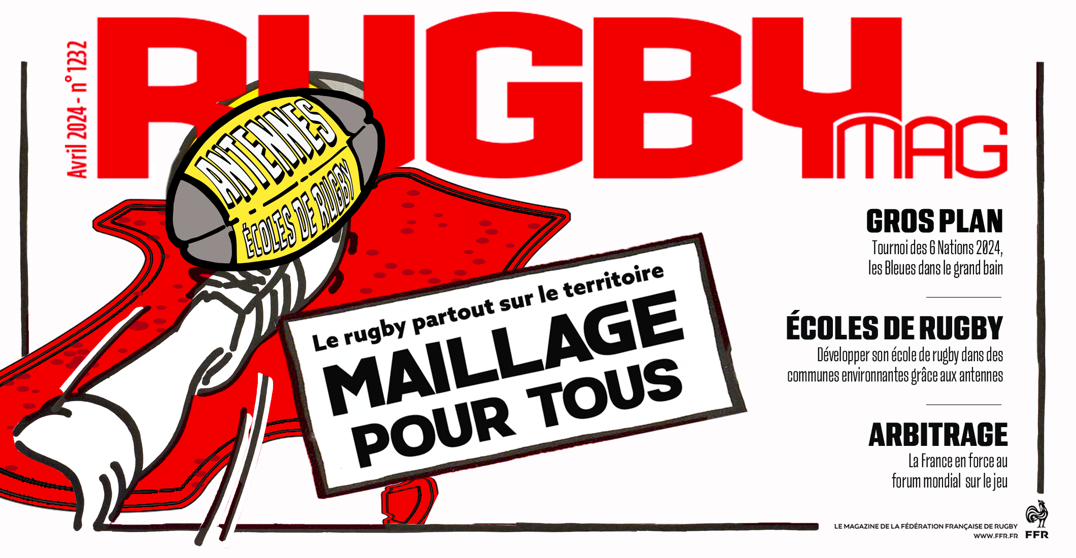 Rugby Mag : Avril 2024