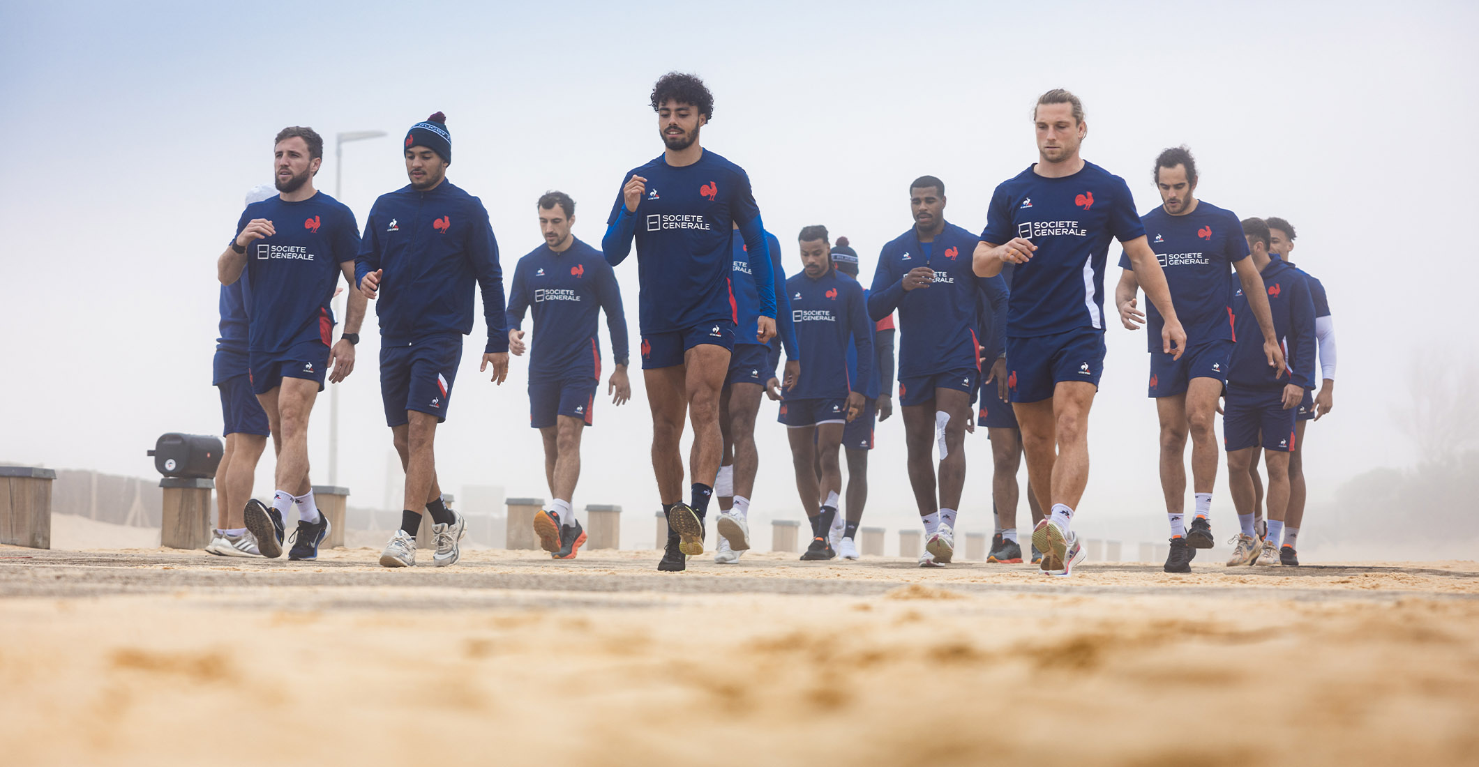 Le groupe pour le stage de préparation