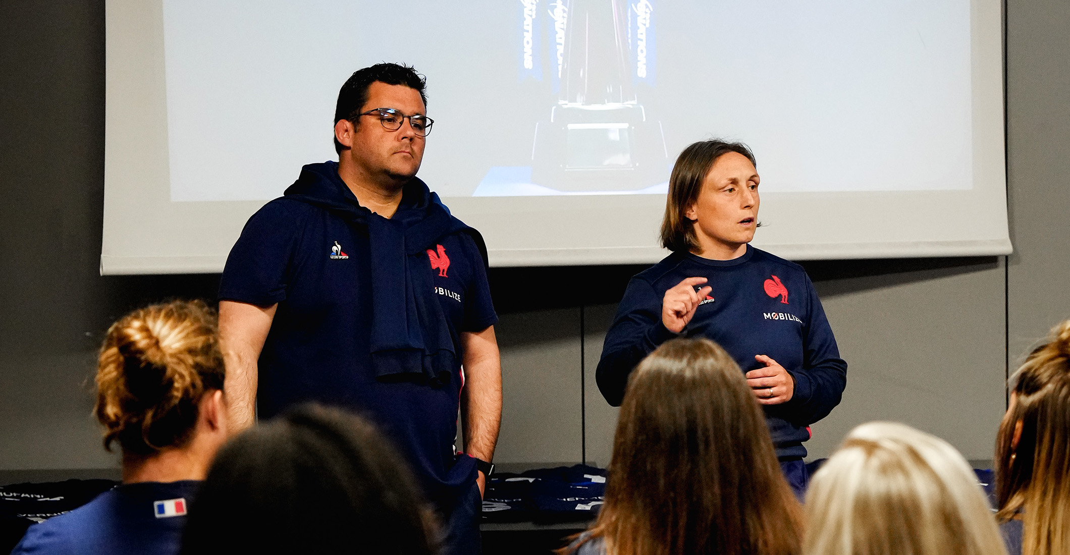 Gaëlle Mignot et David Ortiz : « Le rugby féminin est sur une pente ...