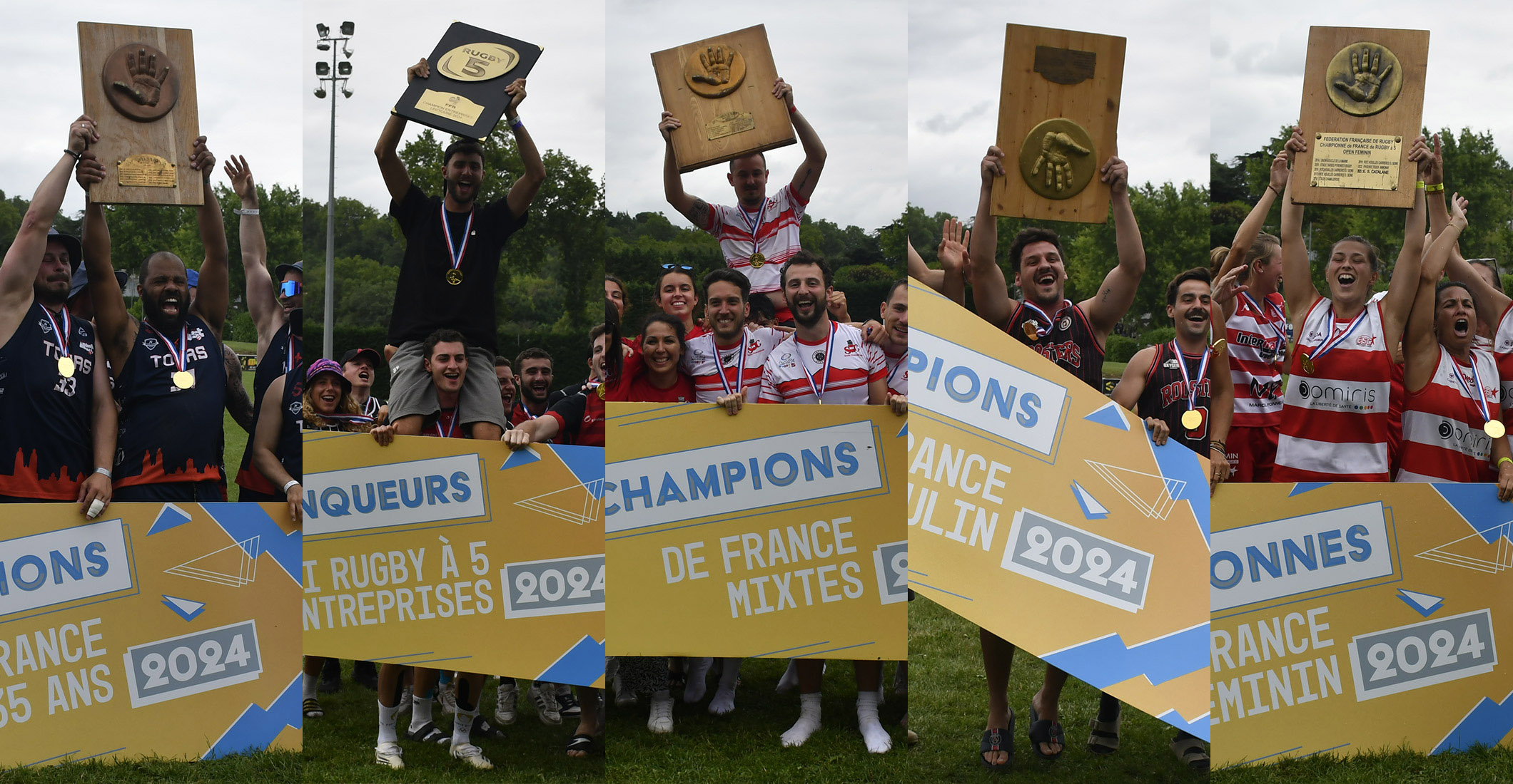 Rugby à 5 : Les Champions 2024
