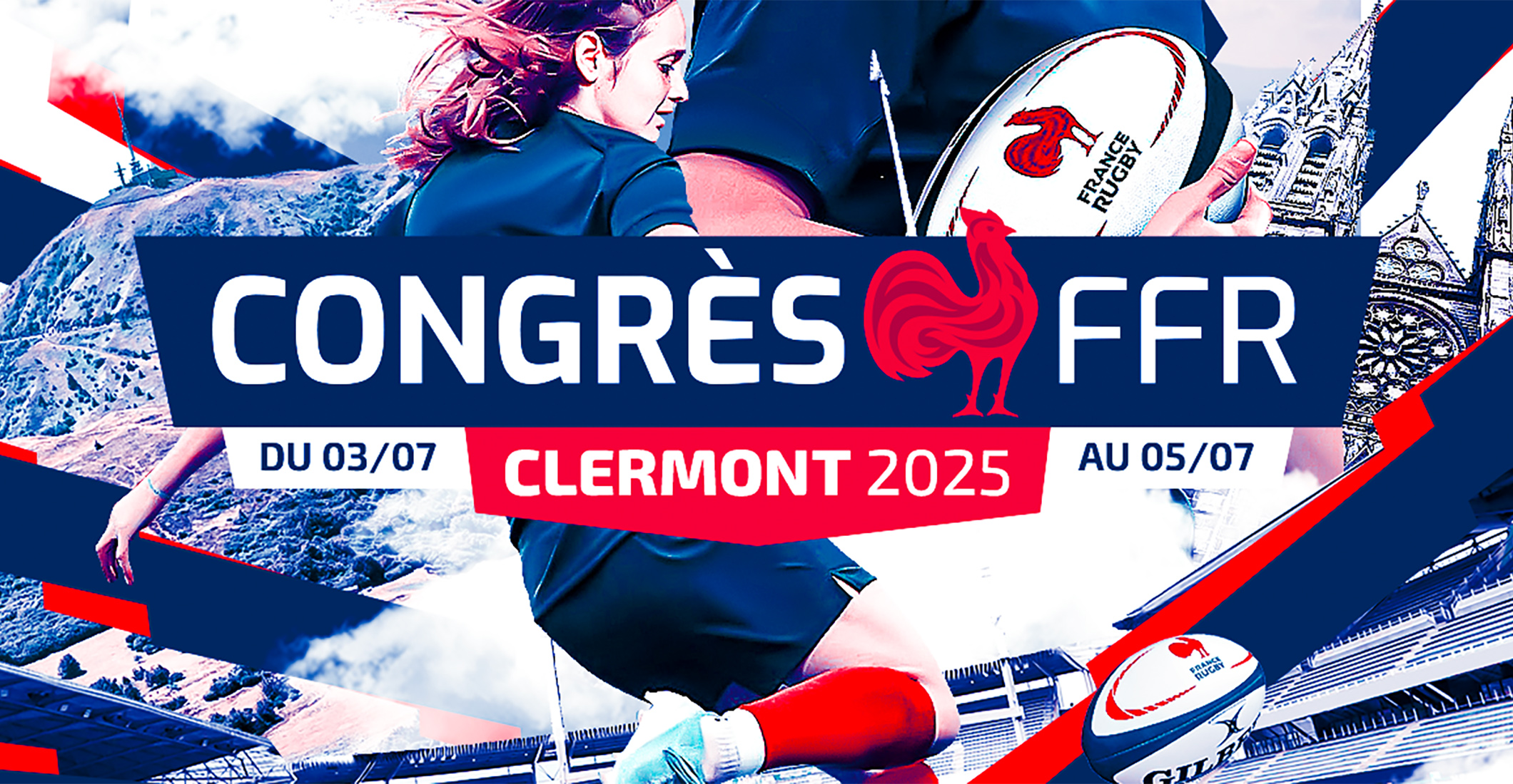 Congrès FFR 2025 : Le rugby se donne rendez-vous à Clermont-Ferrand
