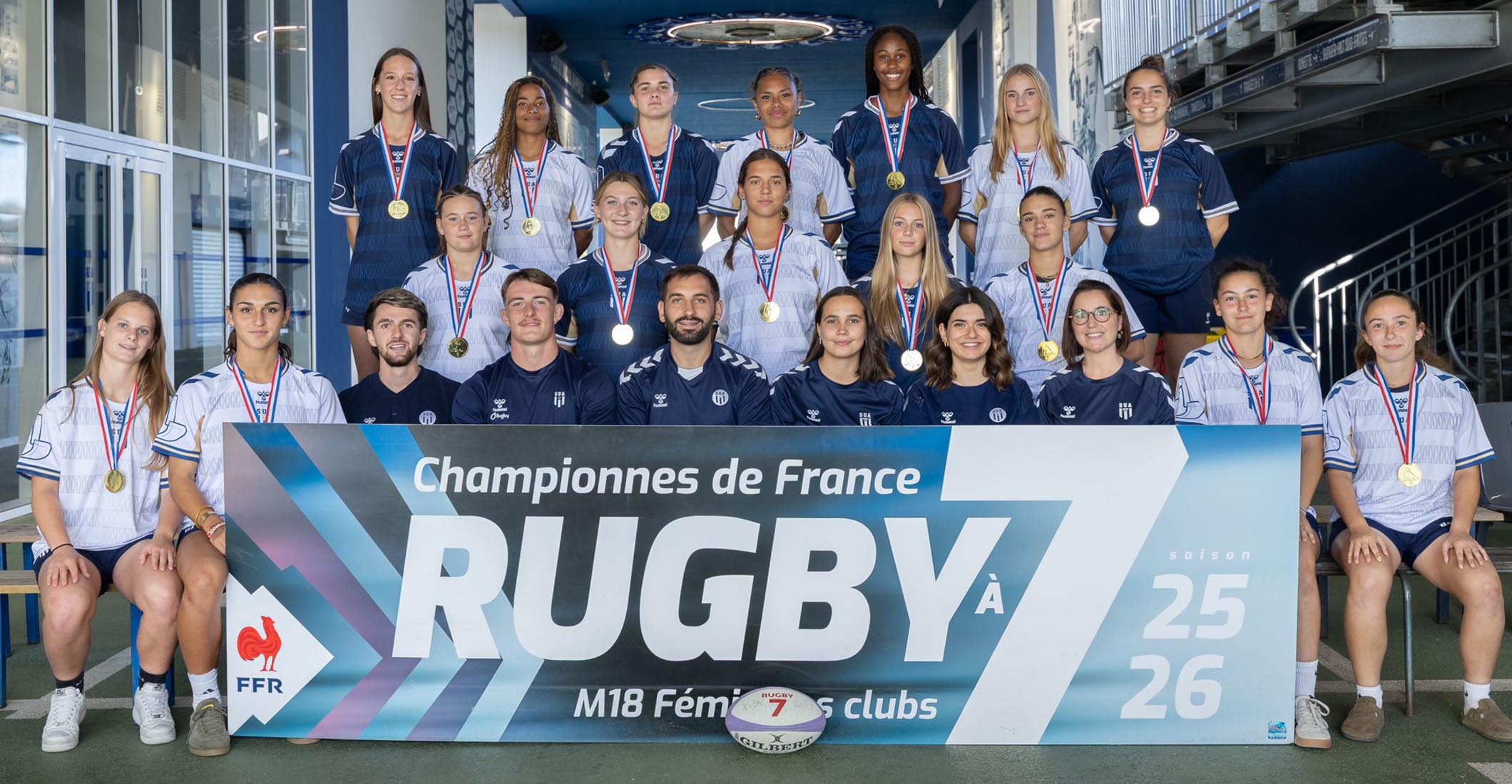 Rugby à 7 : Le SU Agen sacré champion de France